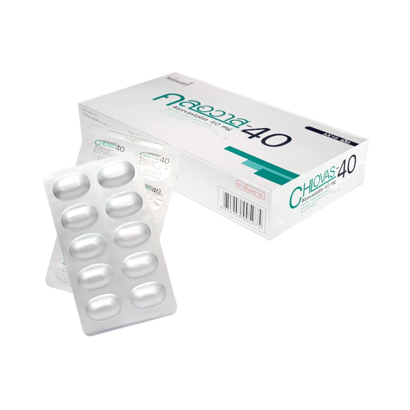 คลอวาส 40mg Chlovas 10เม็ด / กล.3แผง * - Radutit9