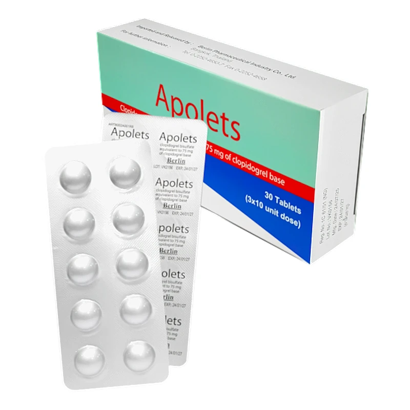 อะโปเลทส์ Apolets 75mg 10เม็ด / กล.3แผง - Radutit9