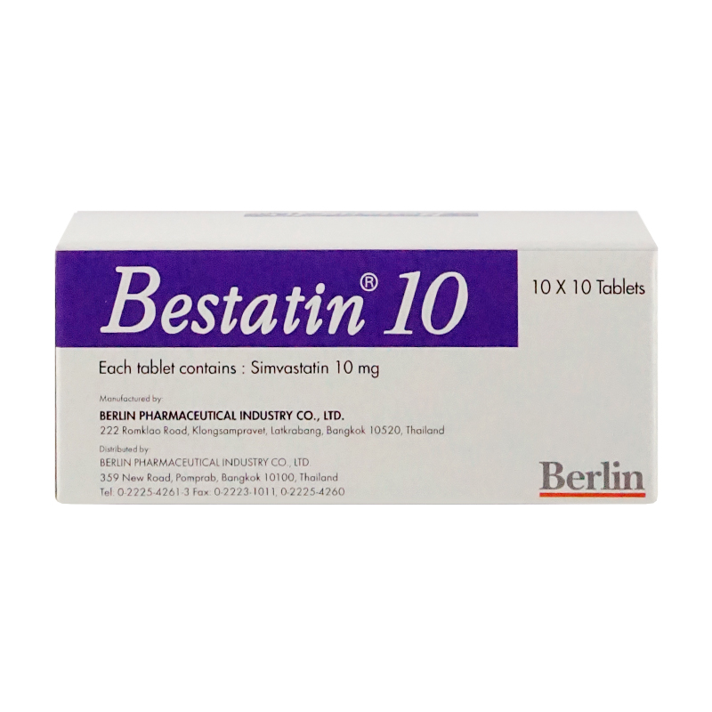 บีสเตติน 10mg Bestatin 10x10's - Radutit9