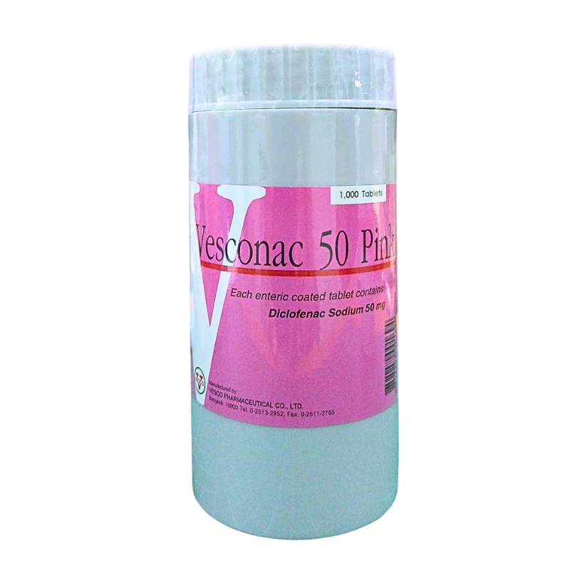 เวสโกแนค 50mg (ชมพู) Vesconac Pink 1000's - Radutit9