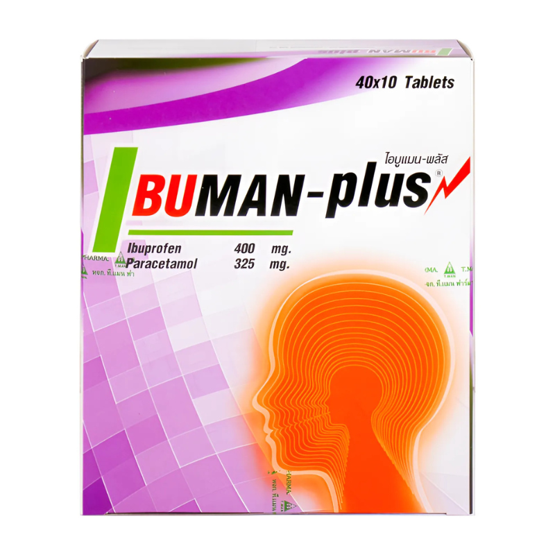 ไอบูแมน พลัส - แผง Ibuman Plus 40x10's - Radutit9