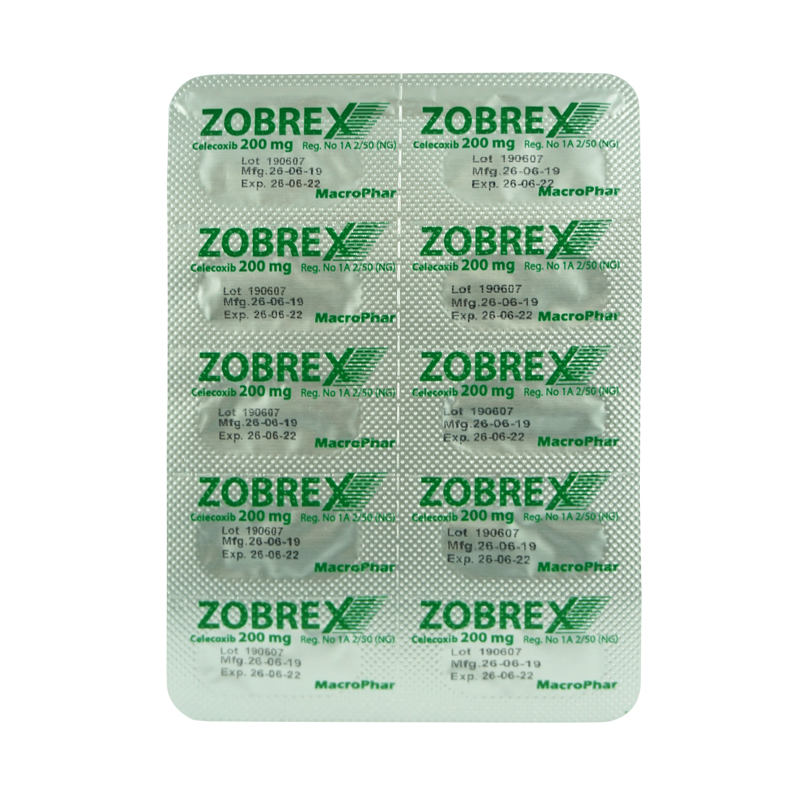 โซเบรกซ์ Zobrex 200mg 10's - Radutit9