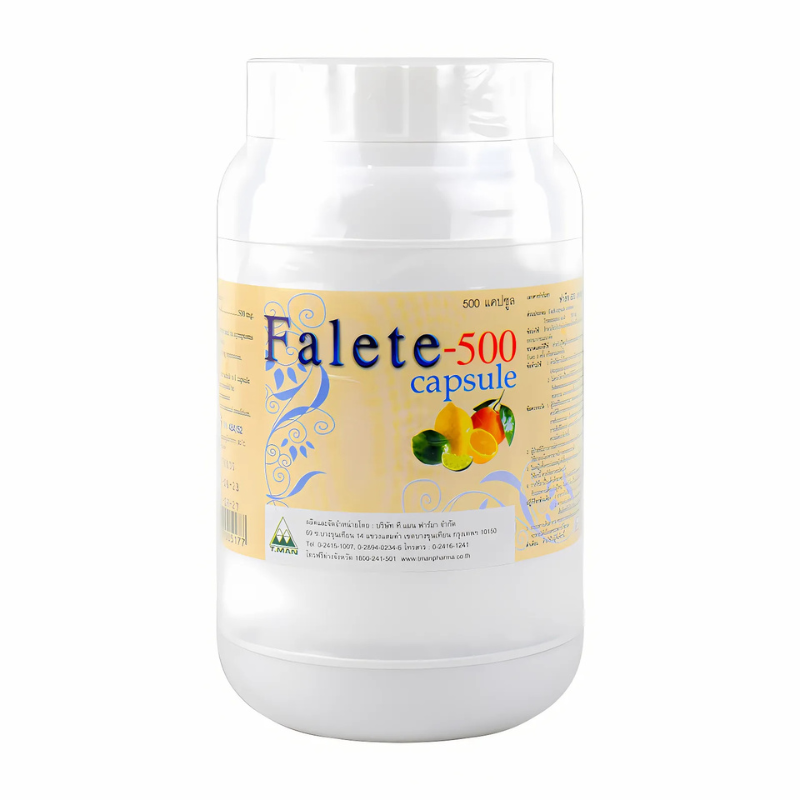 ฟาลีท (เทา-ครีม) Falete 500mg 500's - Radutit9