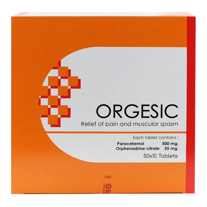 ออร์จีสิค Orgesic 50x10's - Radutit9