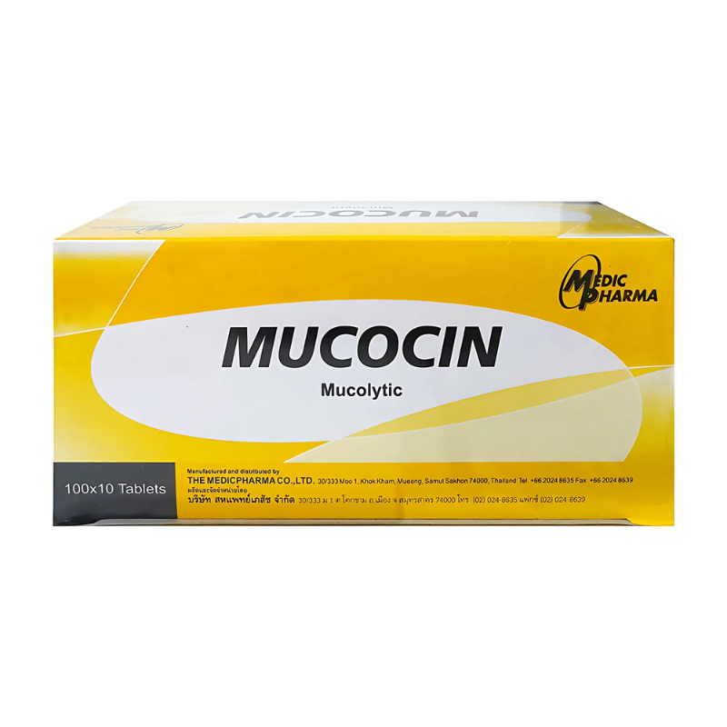 มิวโคซินแผง Mucocin 100x10's - Radutit9