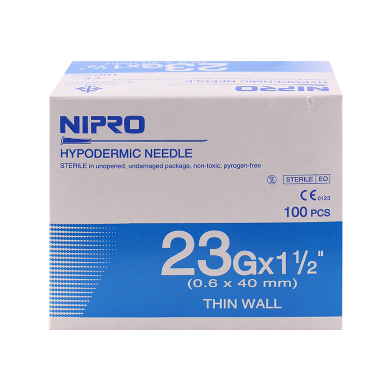 เข็มฉีดยา - ยาว NIPRO # 23x1.1/2" - Radutit9