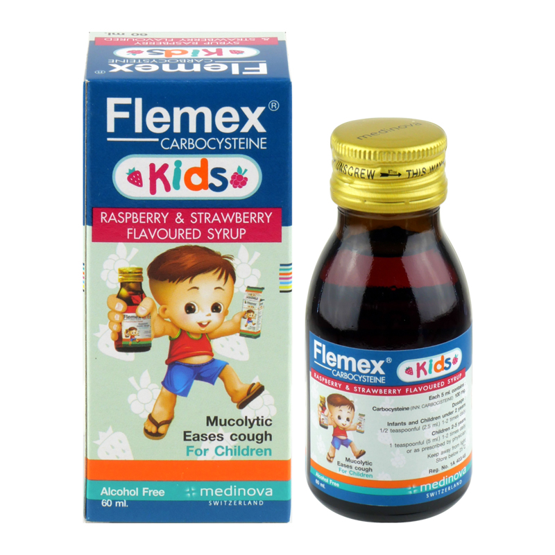 เฟลมเม็กซ์ คิดส์ Flemex kids 100mg 60ml - Radutit9