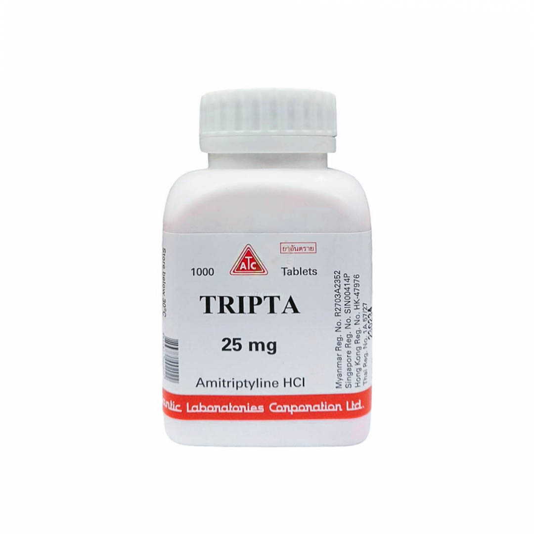 ทริปต้า 25mg Tripta 1000's - Radutit9