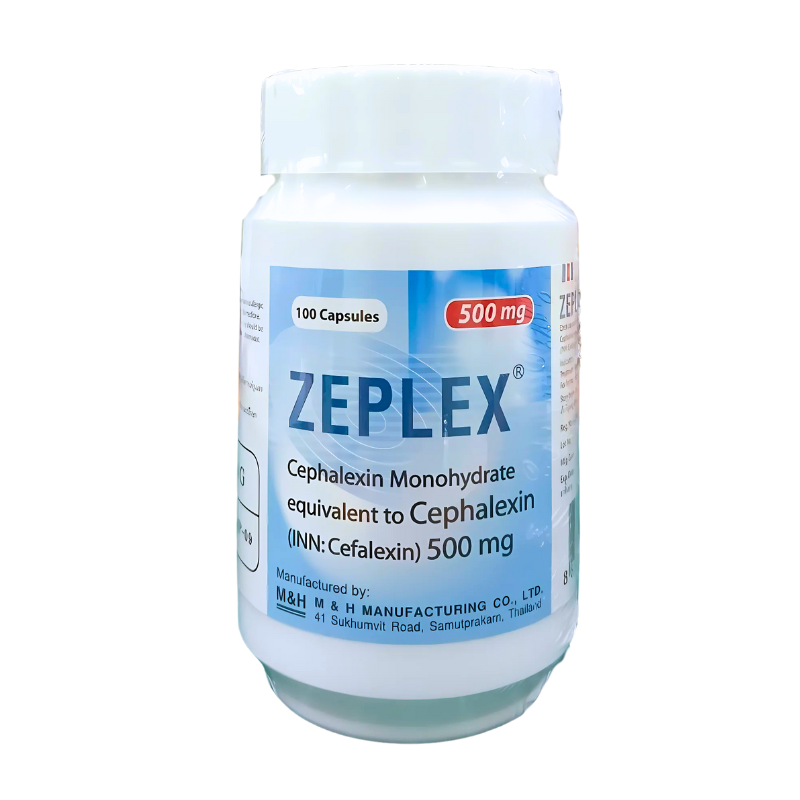 ซีเพล็กซ์ (กป) Zeplex 500mg 100's - Radutit9