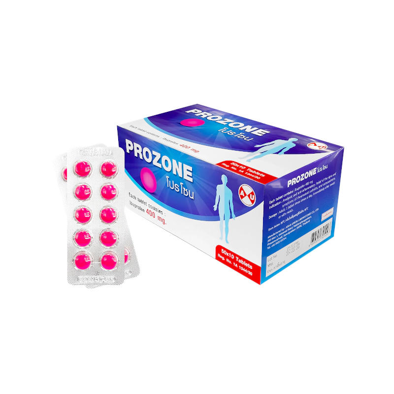 โปรโซน 400mg (AU) Prozone 50x10's - Radutit9