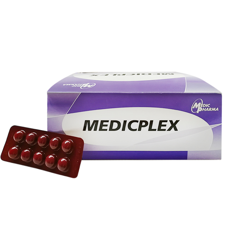 เมดิคเพล็กซ์ Medicplex 10's B-complex / กล.100แผง - Radutit9