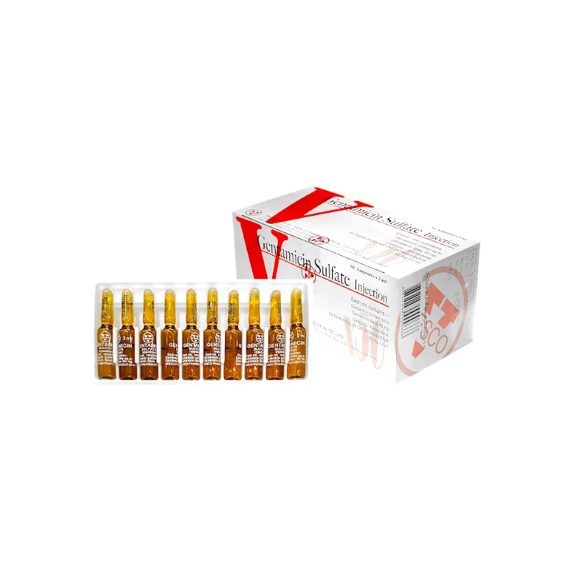 ยาฉีด เจนตาไมซิน (เวสโก) Gentamicin inj 2ml x10amp - Radutit9