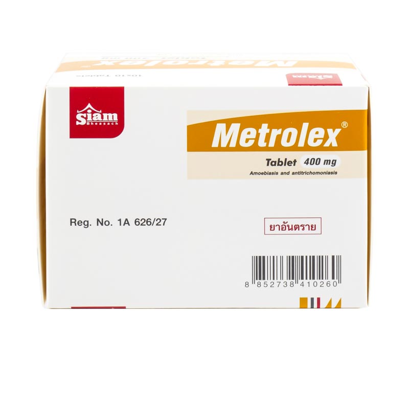 มีโทรเล็กซ์ 400mg Metrolex 10x10's - Radutit9