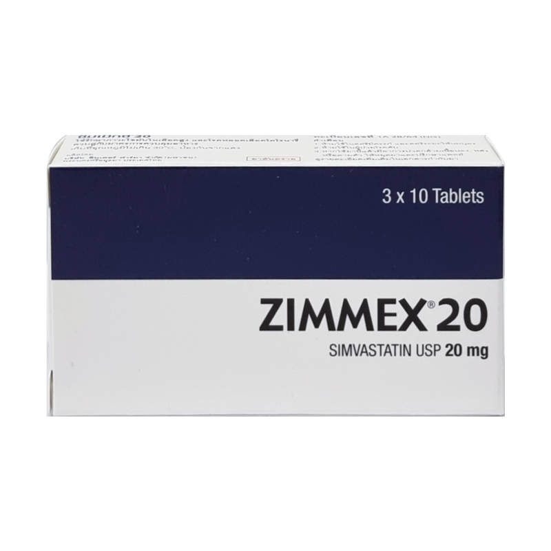 ซิมเม็กซ์ 20mg Zimmex 3x10's - Radutit9