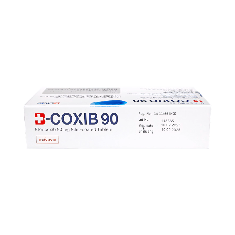 บี-ค็อกสิบ 90mg B-Coxib 10เม็ด / กล.3แผง - Radutit9