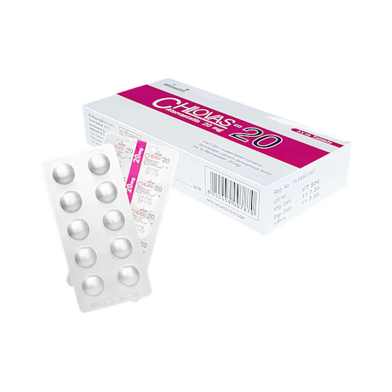 คลอวาส 20mg Chlovas 10เม็ด / กล.3แผง * - Radutit9