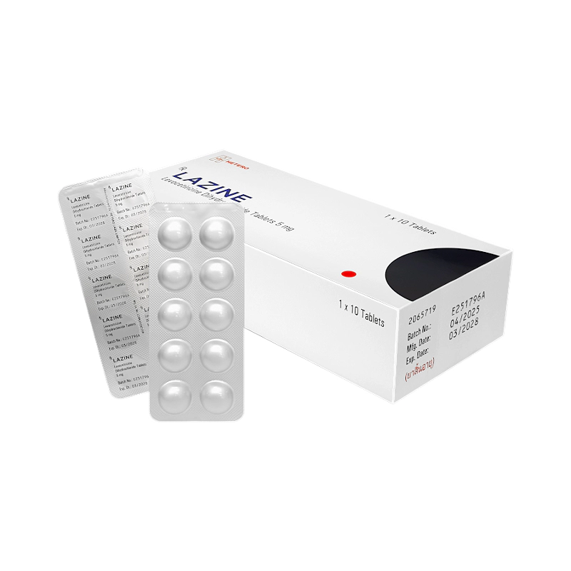 ลาซีน 10's (โอสถ) Lazine 5mg - Radutit9