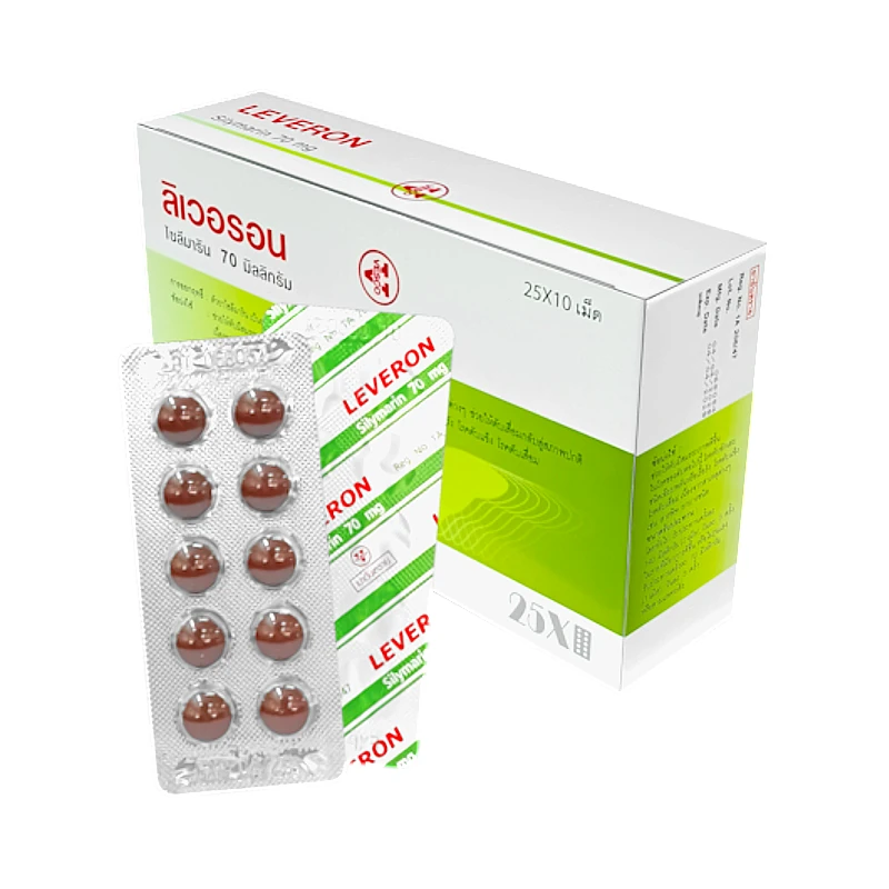 ลิเวอรอน 70mg (เวสโก) Leveron 10เม็ด / กล.25แผง - Radutit9